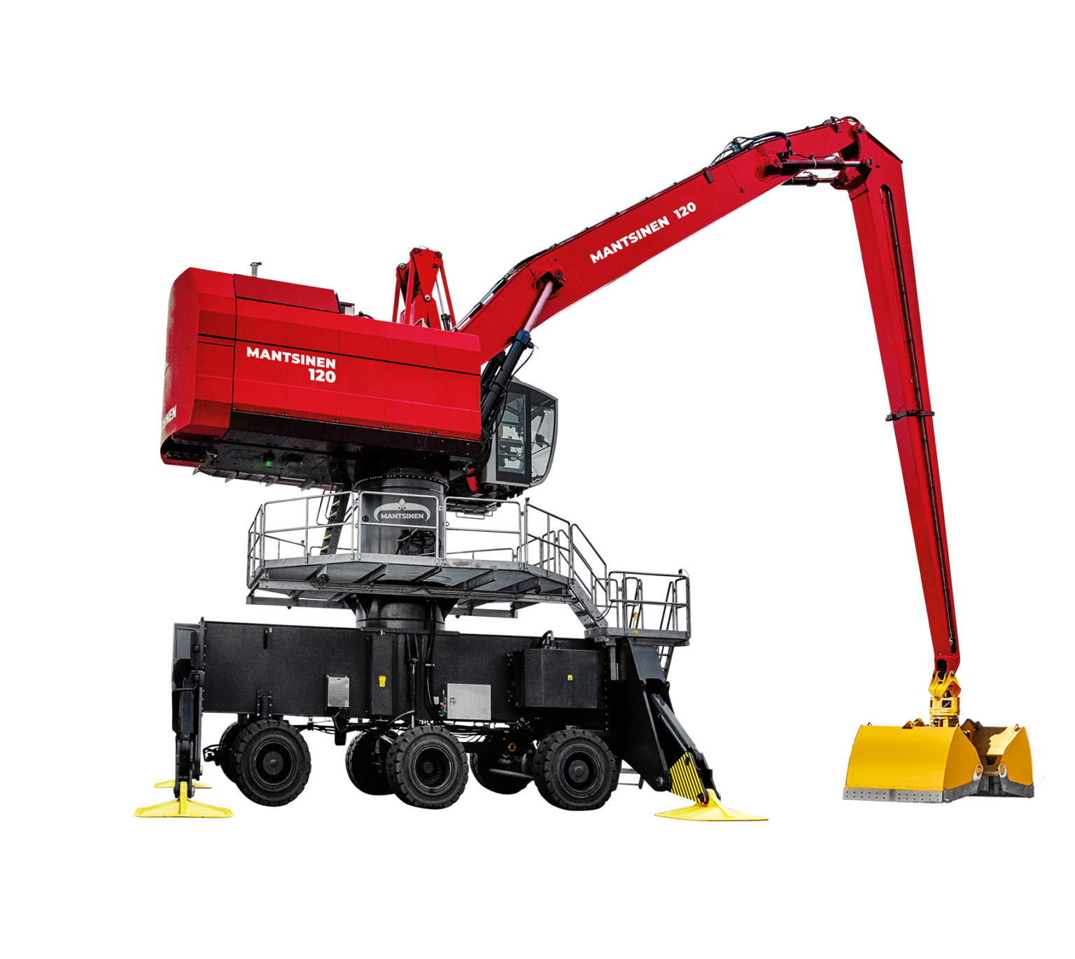 Mantsinen 120 Material Handler - Add Speed, Precision And Strength To ...