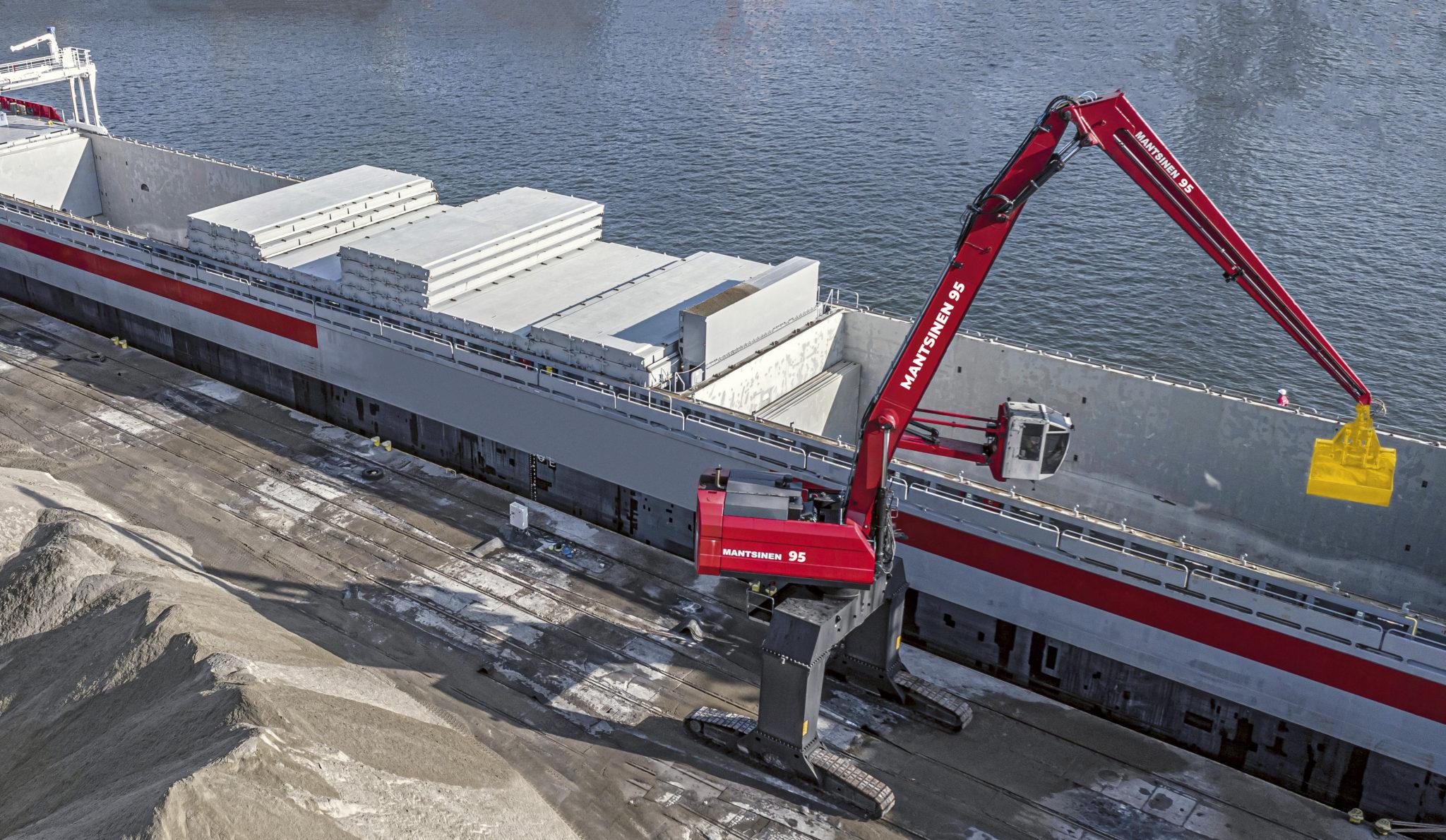 Mantsinen - A Wide Range Of Hydraulic Material Handlers