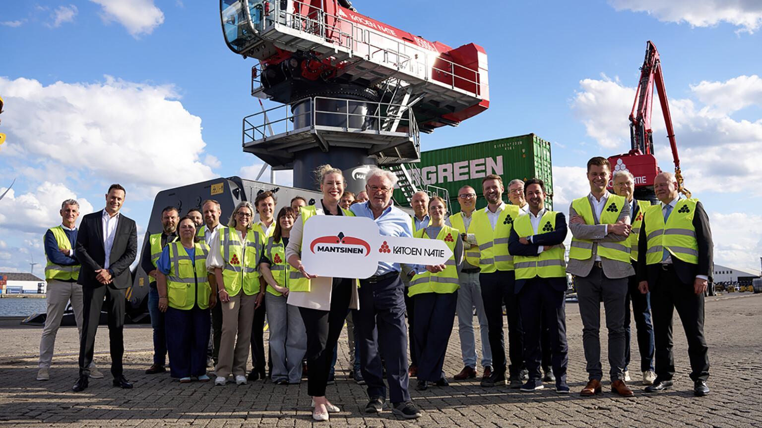 Katoen Natie Strengthens Port Operations With Three Mantsinen 300 ...